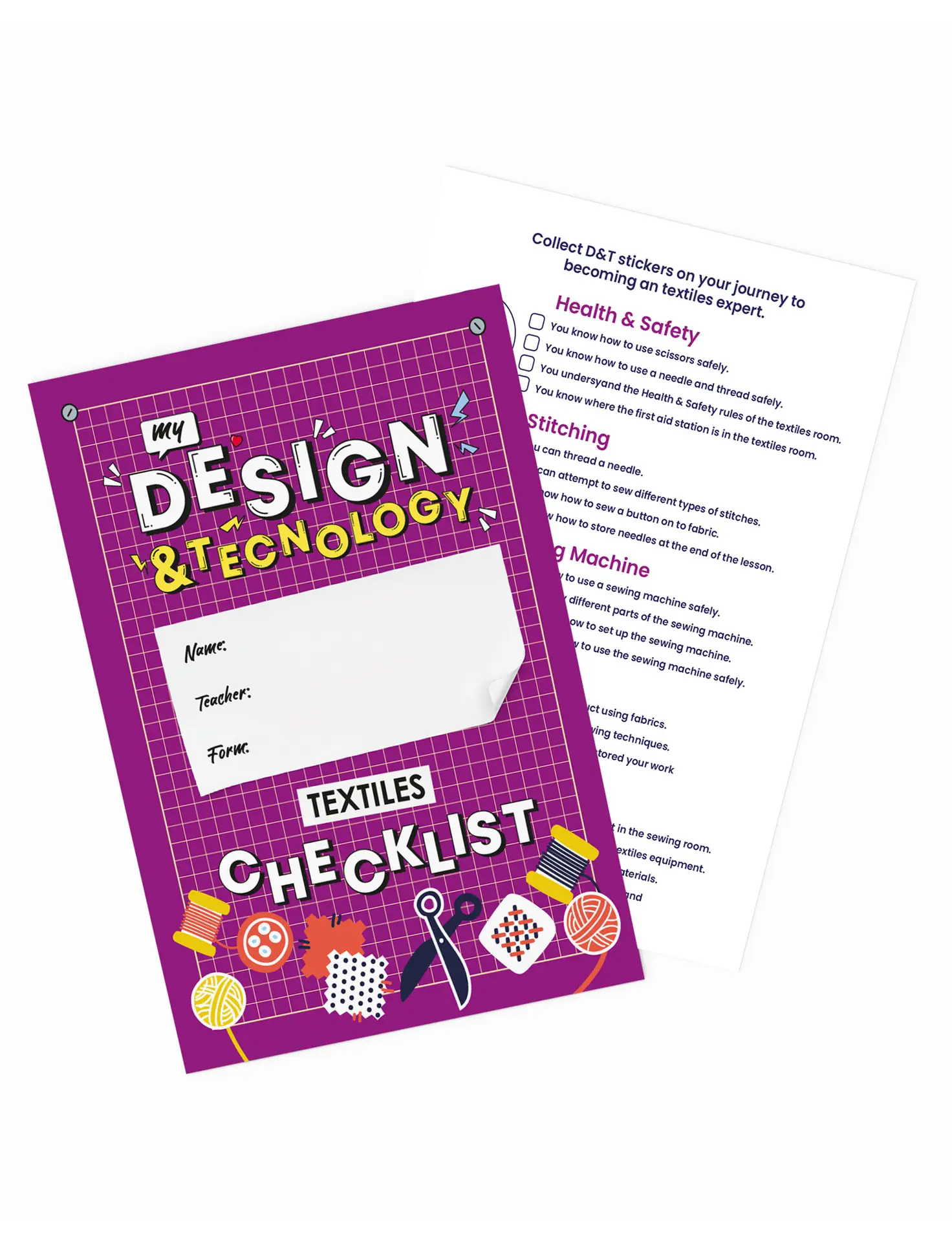 Textiles Checklist - studyblocks.ai