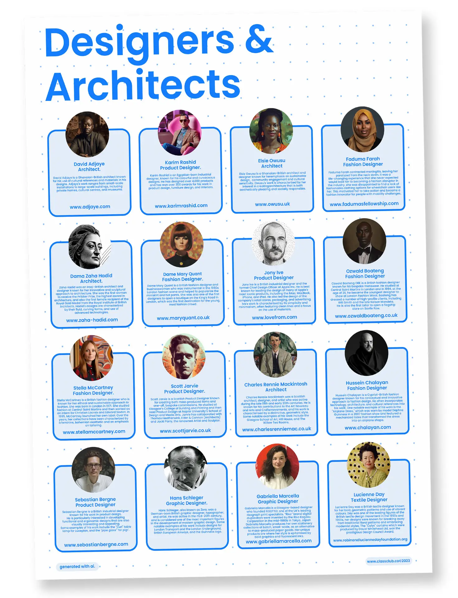 Architects & designers - studyblocks.ai