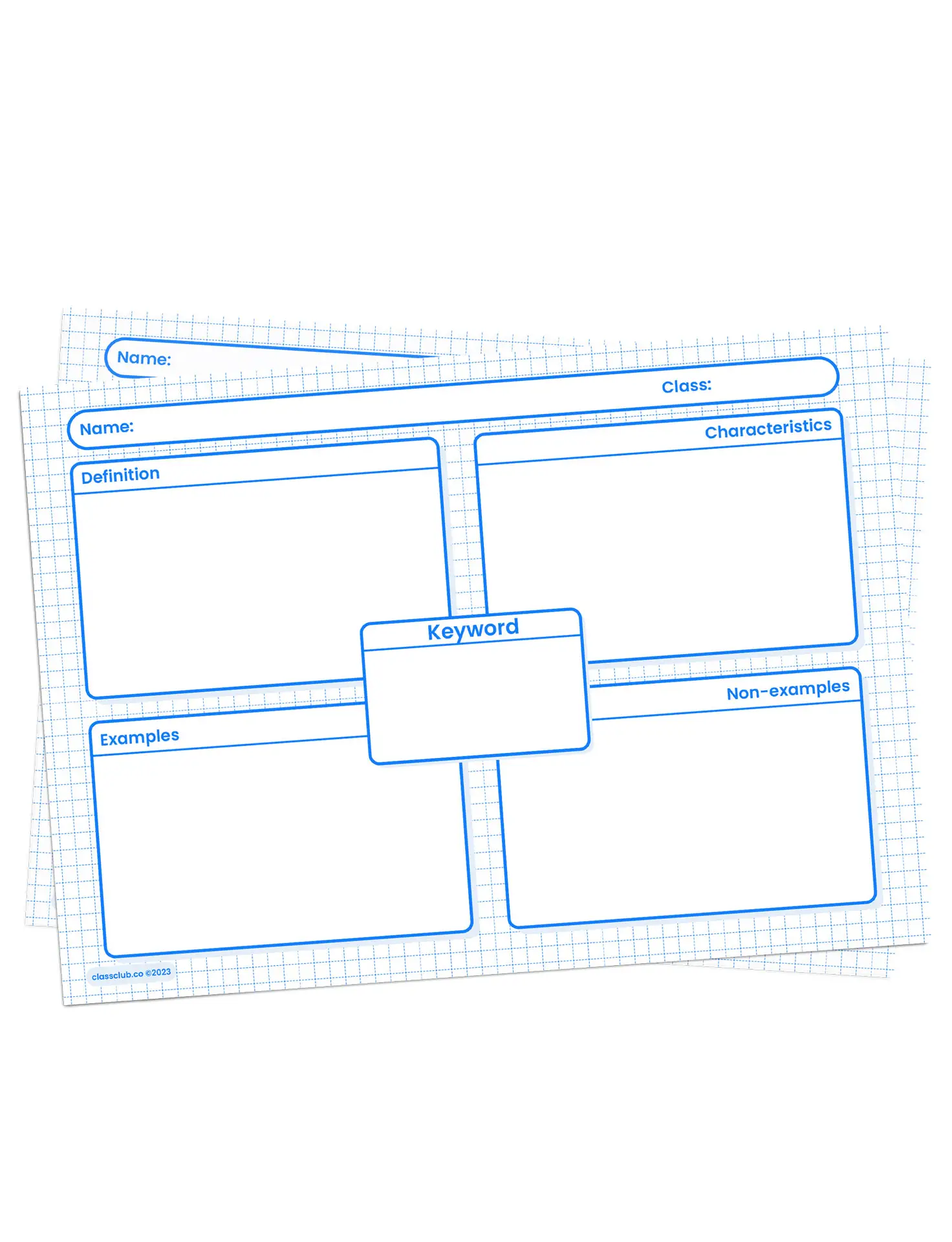 Frayer model template - studyblocks.ai