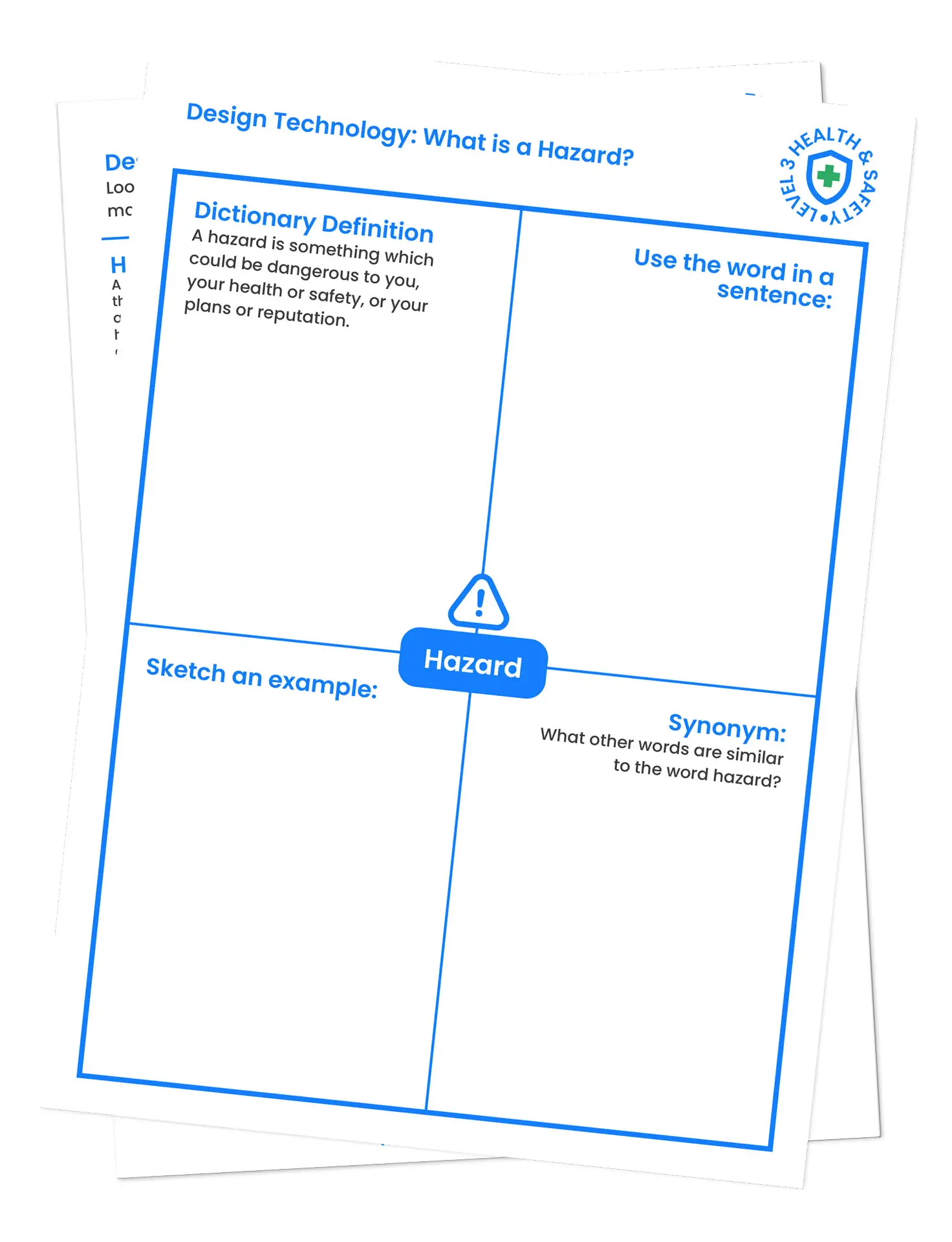 KS3 H&S Level 3 - studyblocks.ai