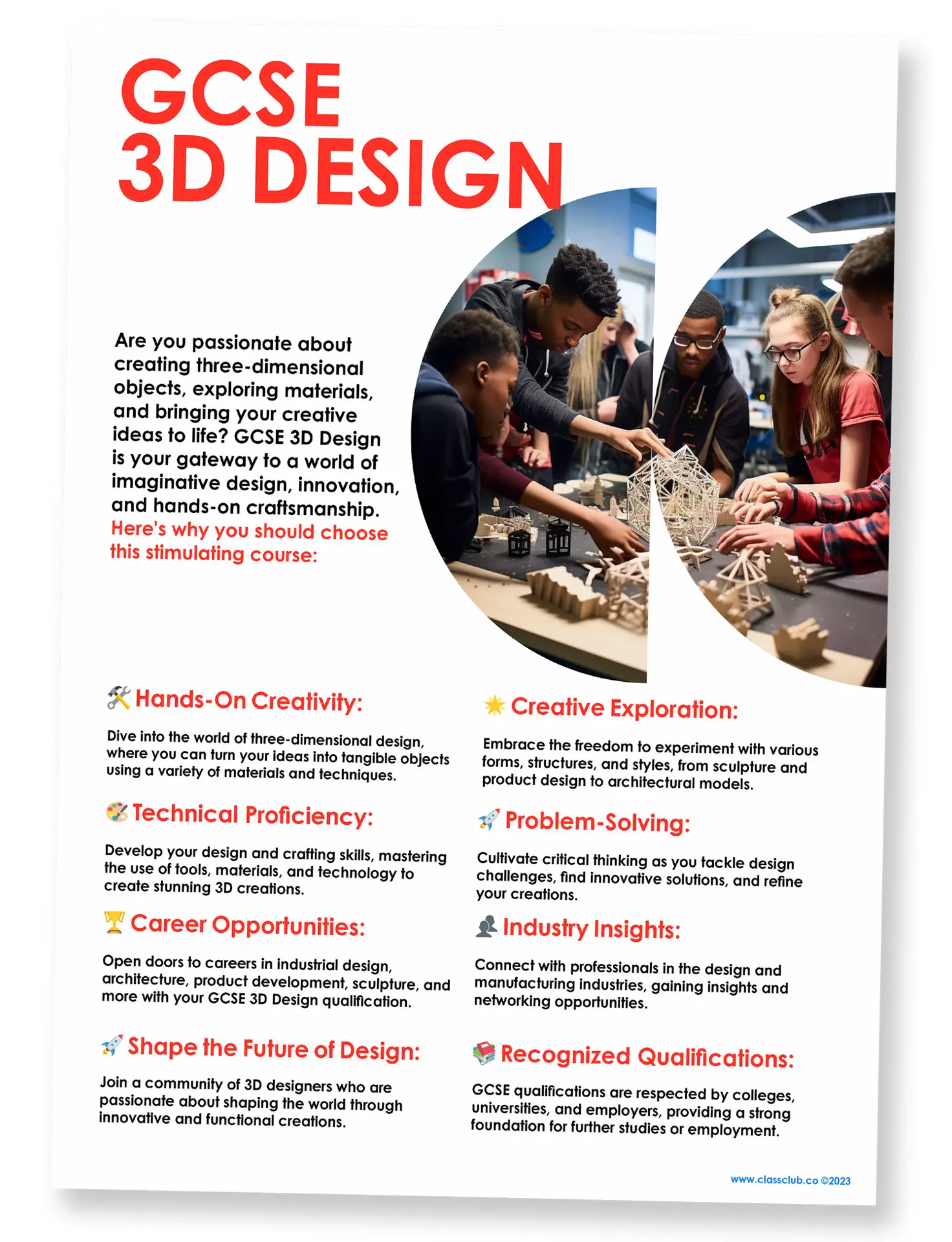 GCSE 3d design - studyblocks.ai