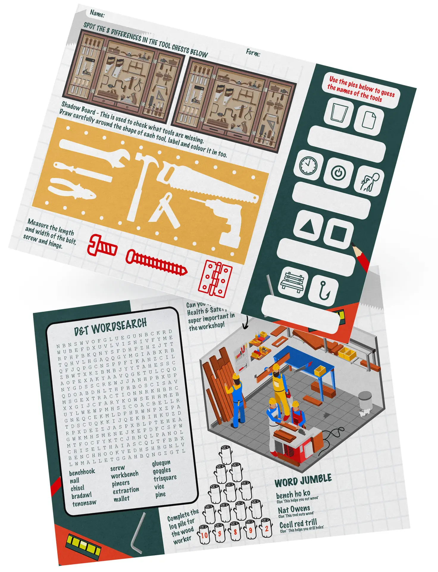 D&T Transition Takeaway or D&T Menu of Activities - studyblocks.ai