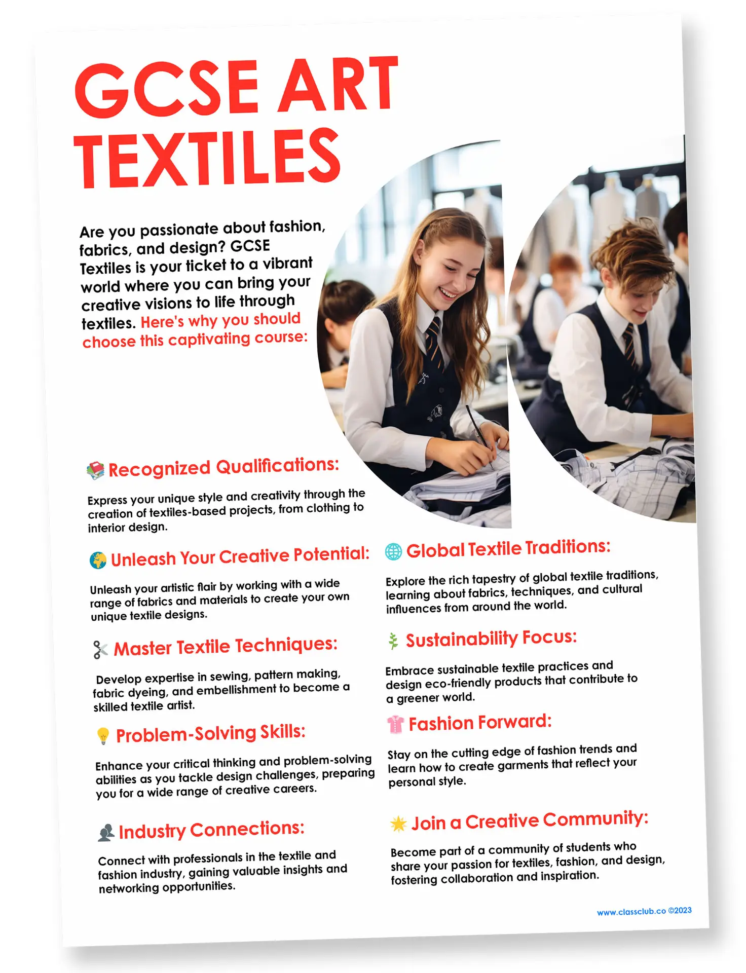 GCSE Art textiles - studyblocks.ai