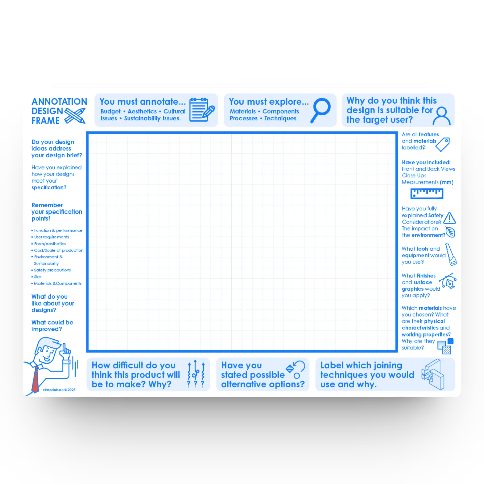 Designing Annotation Frame - studyblocks.ai