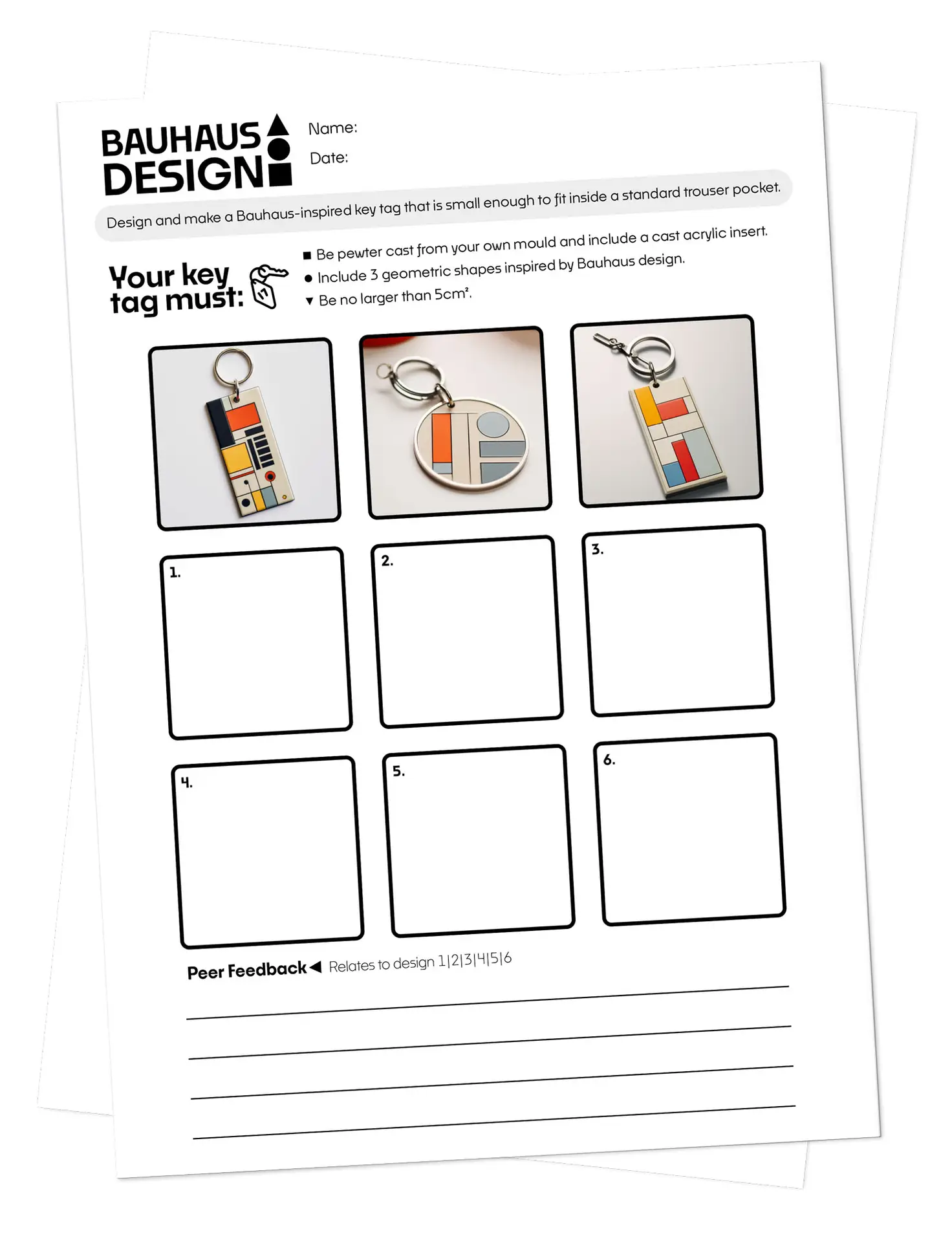 Initial Design Ideas Worksheet - studyblocks.ai