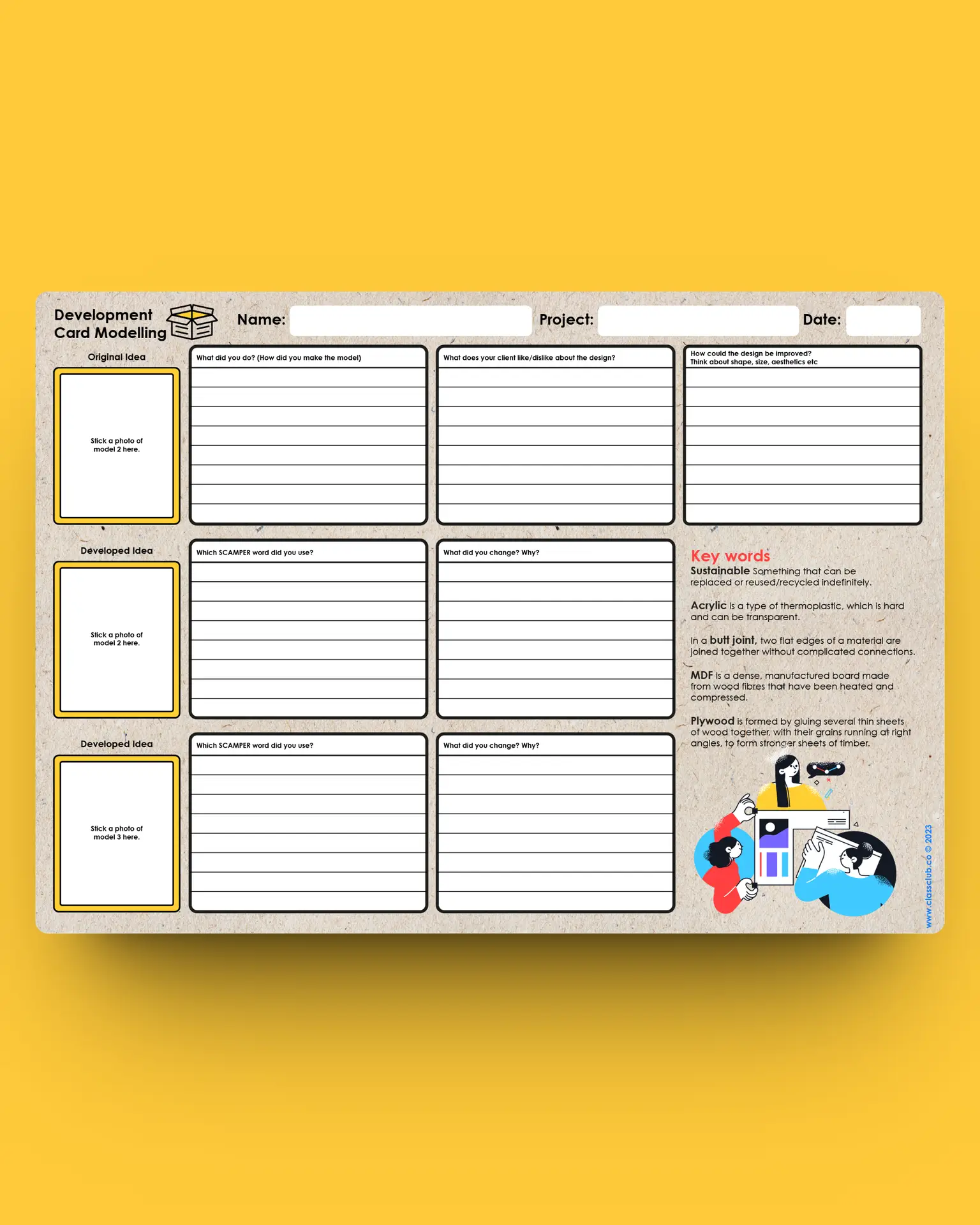 Card Modelling - studyblocks.ai