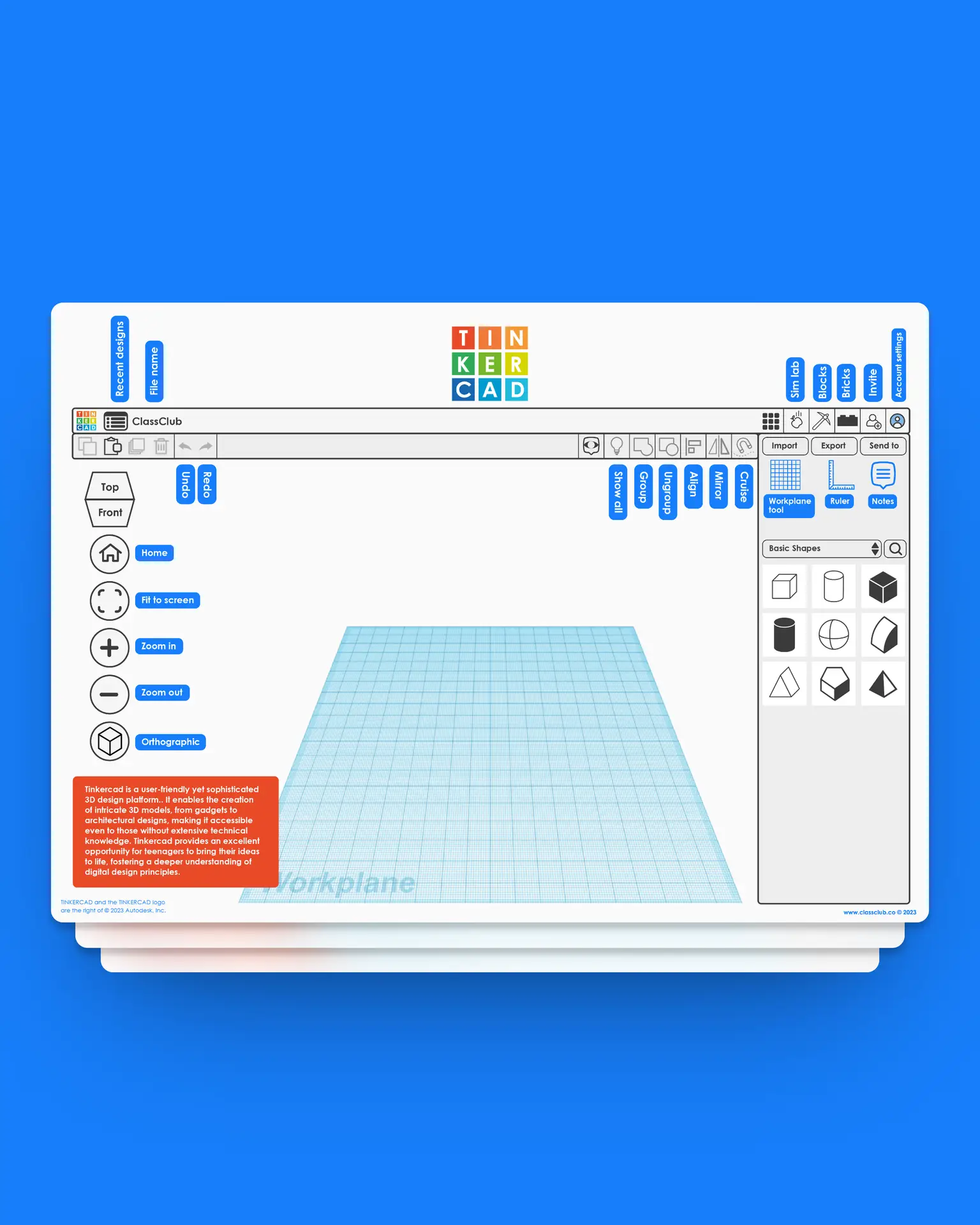 Tinkercad worksheet - studyblocks.ai