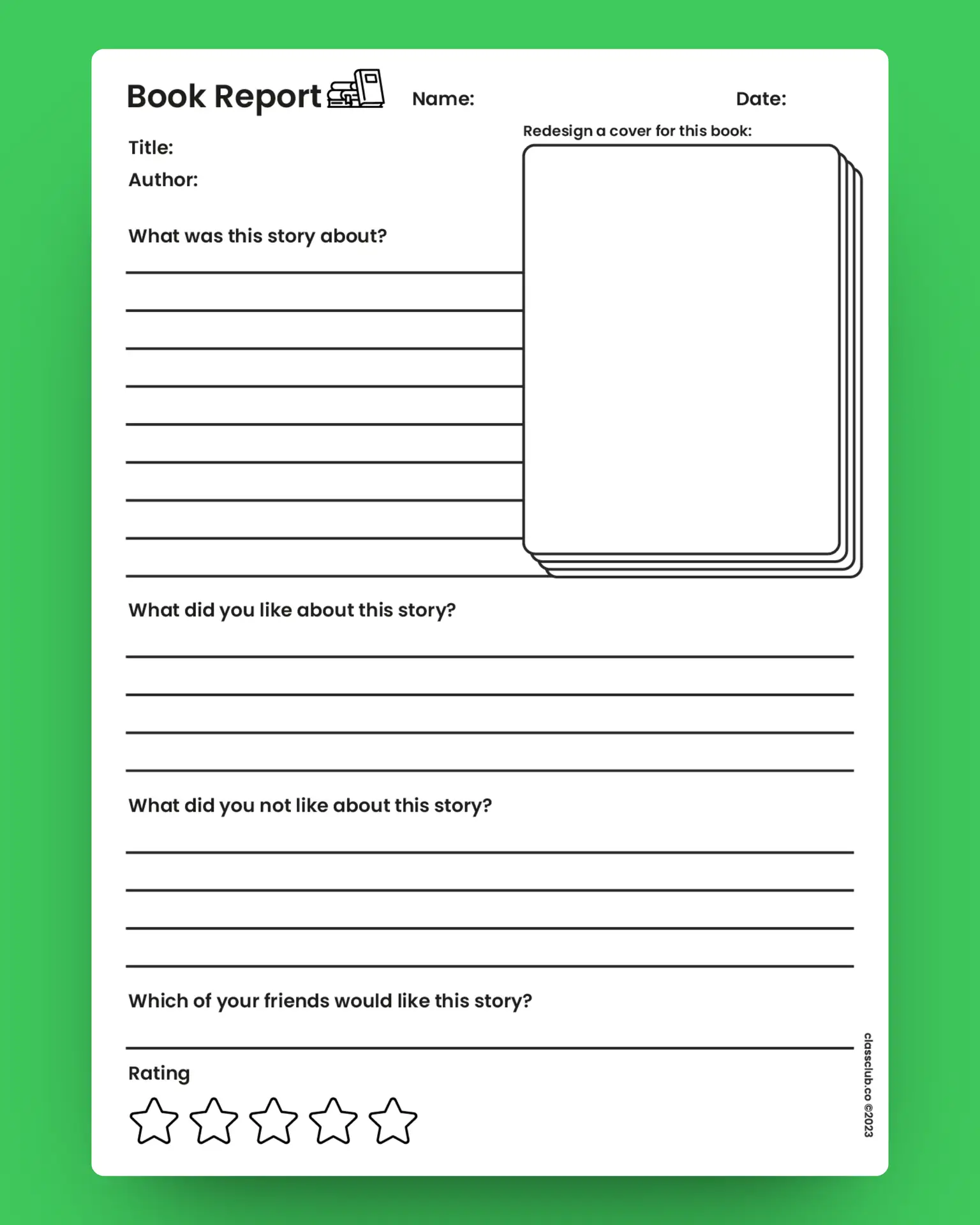 Book Report - studyblocks.ai