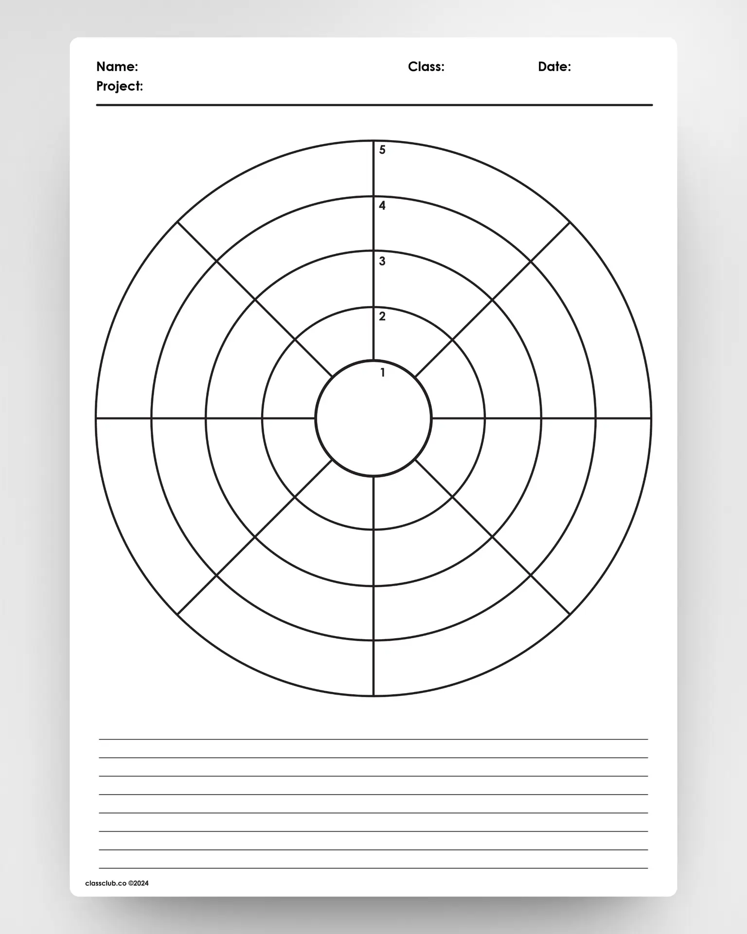 Star Profile template pack - studyblocks.ai