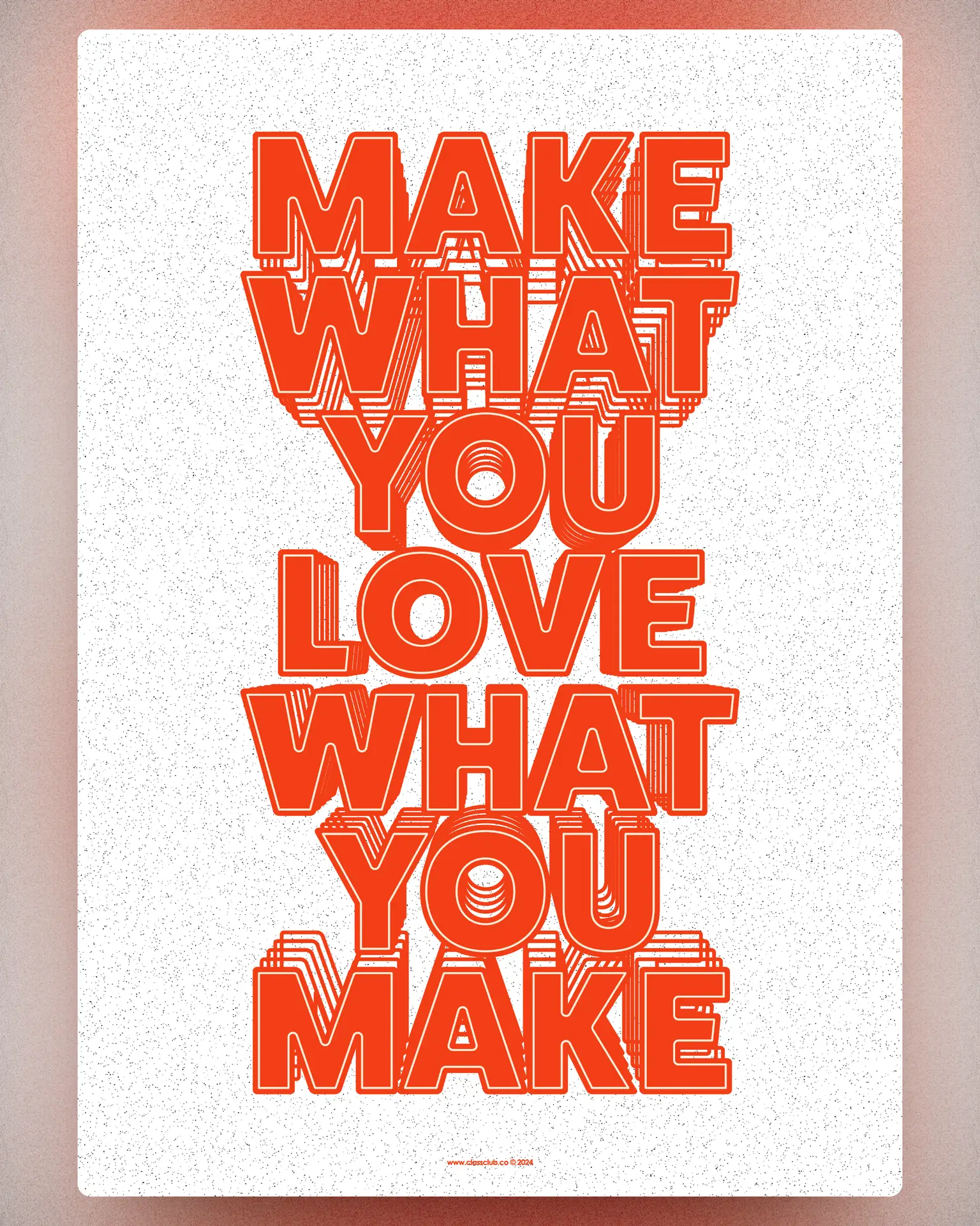 Love what you make poster pack - studyblocks.ai