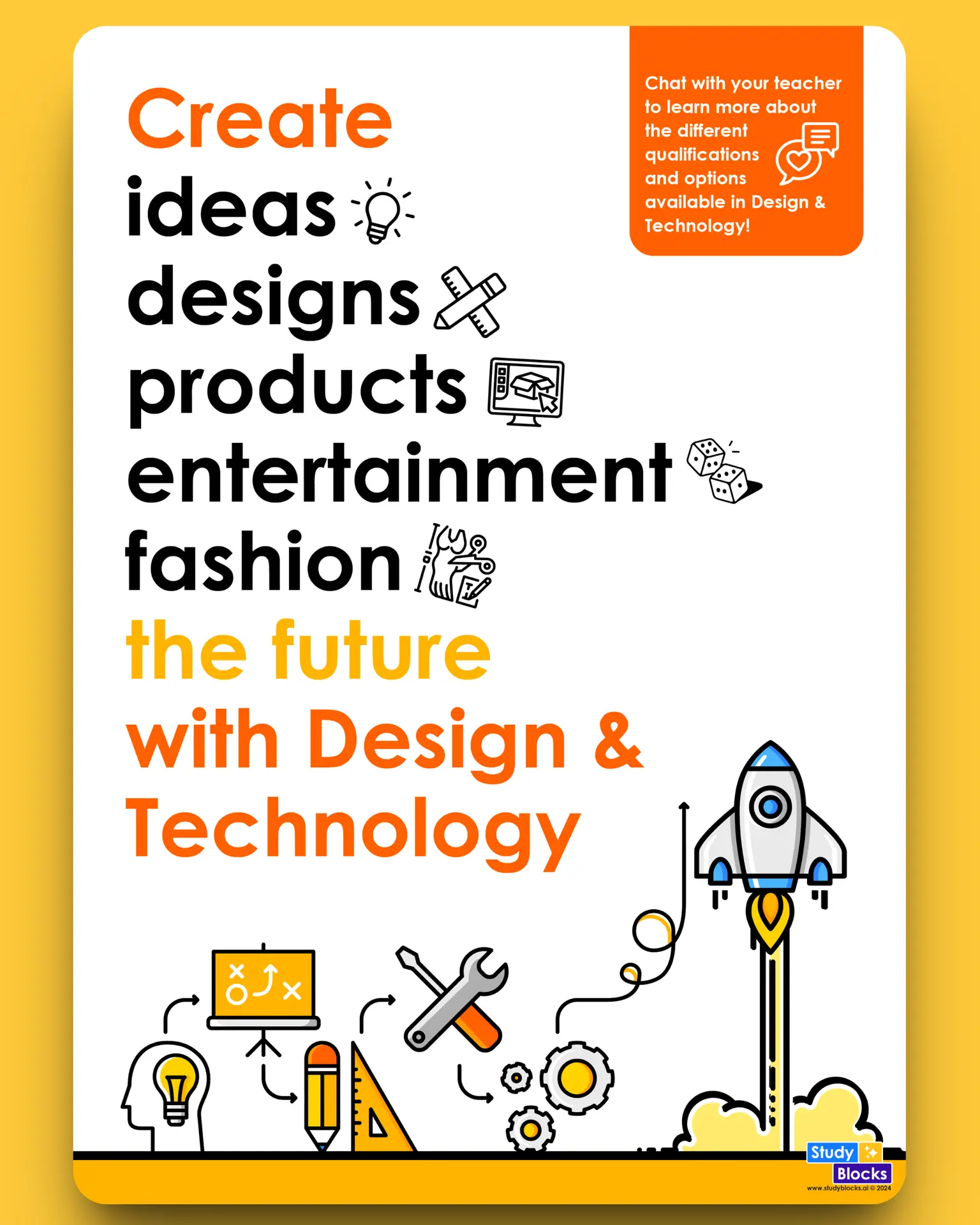 Create with D&T - studyblocks.ai